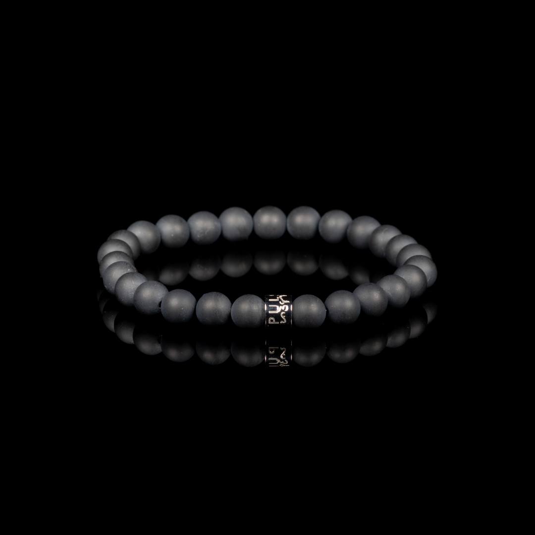 Dagtum I - Matte Black Onyx – Pulseraz Manila